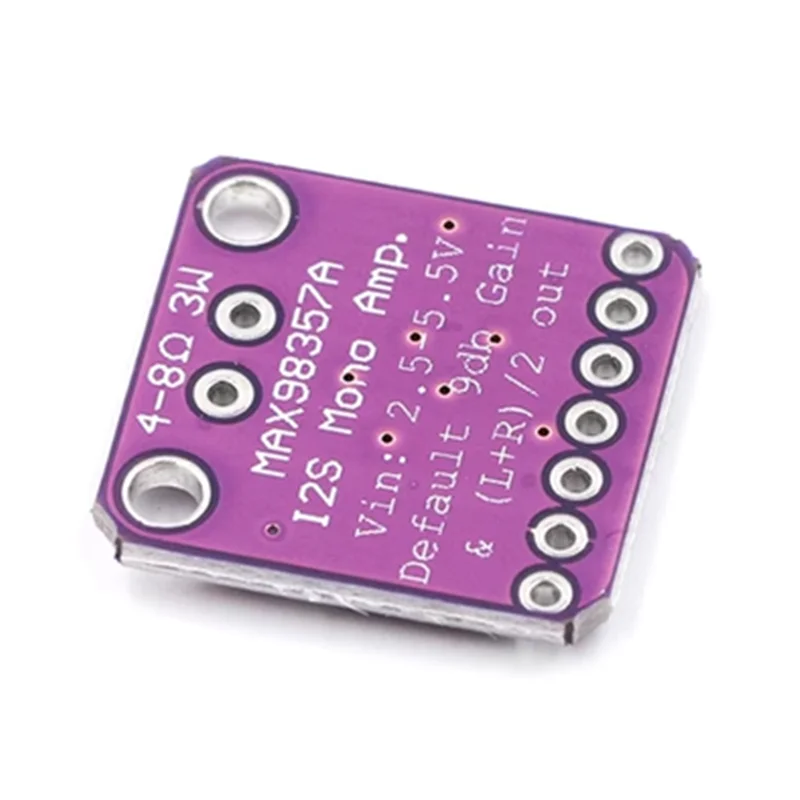 Max98357 I2s Audio Amplifier Module Unfiltered Class D Amplification ...