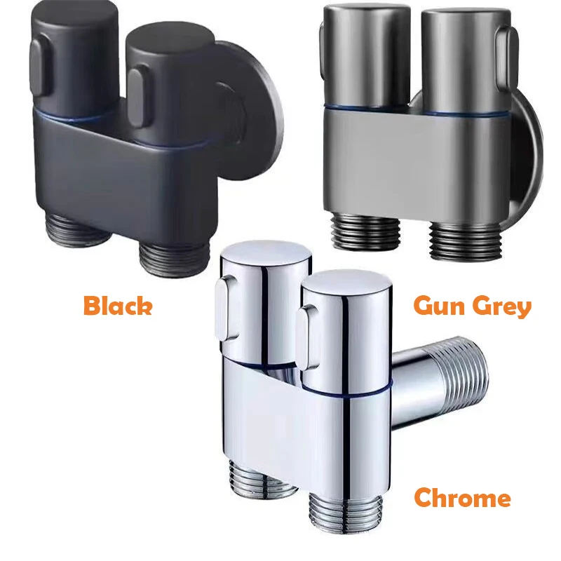 Brass Hot Cold Warm Water Bathroom Spray Gun Shataf Wc Hand Held Muslim ...