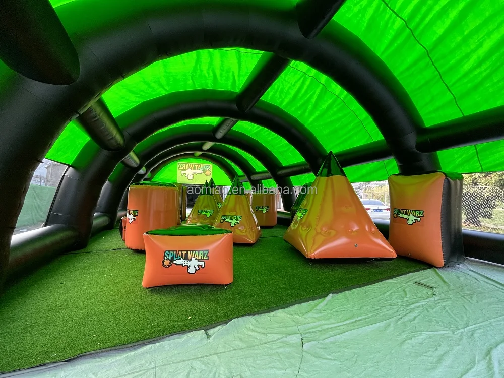 Customized Waterproof Bunker Field - Inflatable Paintball Arena