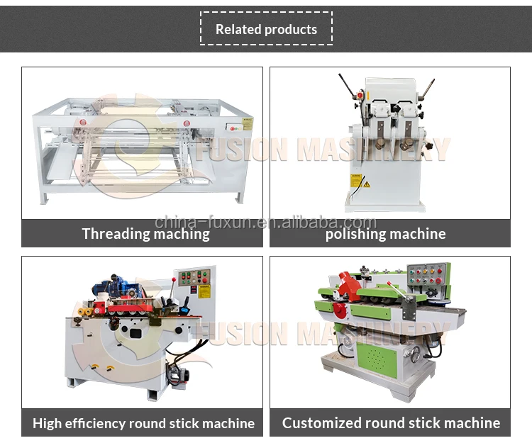 Top Quality Wood Round Bar Making Machine Rounding Rod Shovel Handle ...