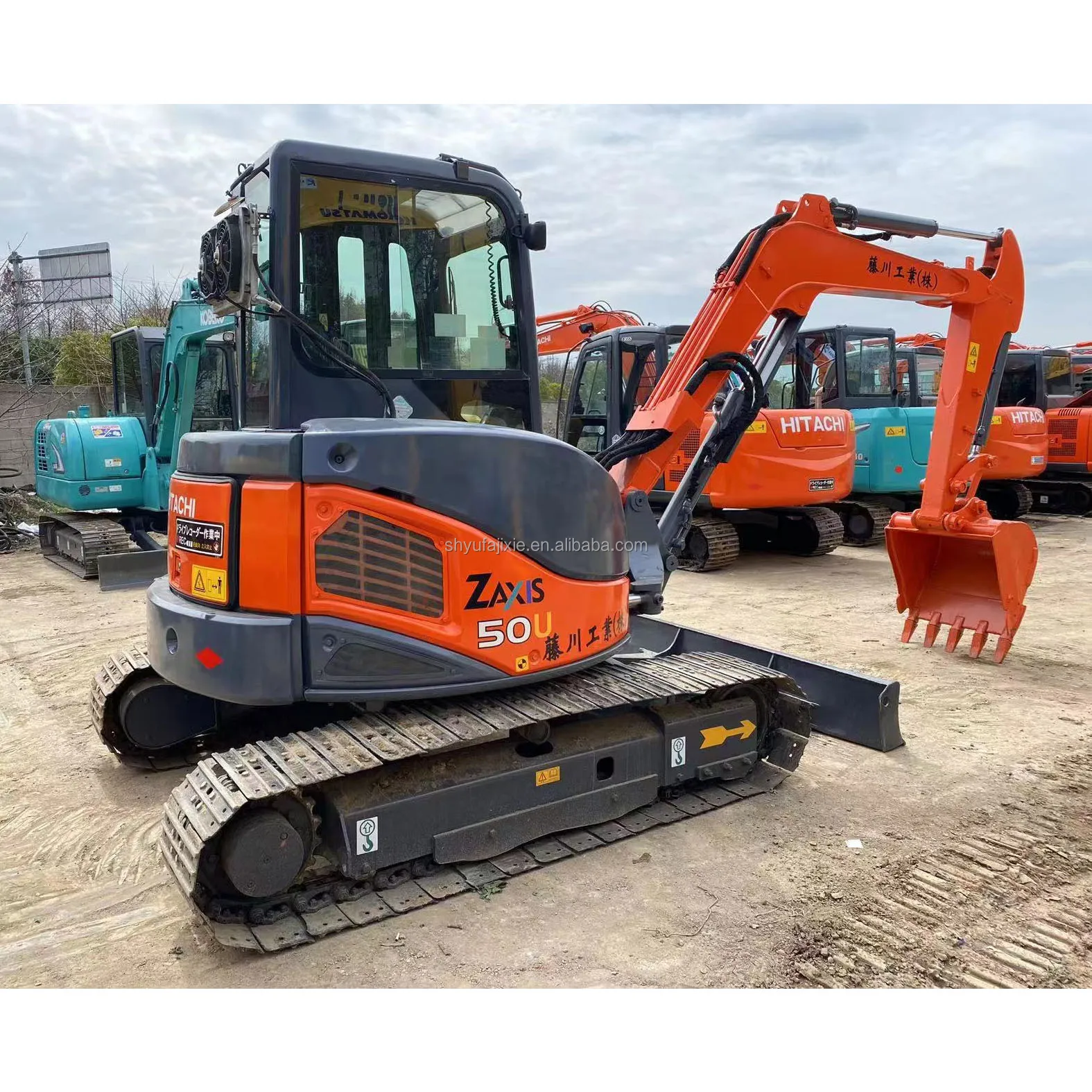 High Quality Used Hitachi Zx50u Crawler Excavator - 5 Ton