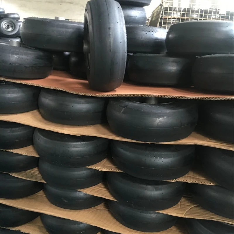 11x400-5 Puncture Proof Wheels - Buy Slick Tubeless Rubber Wheel 11x4 ...