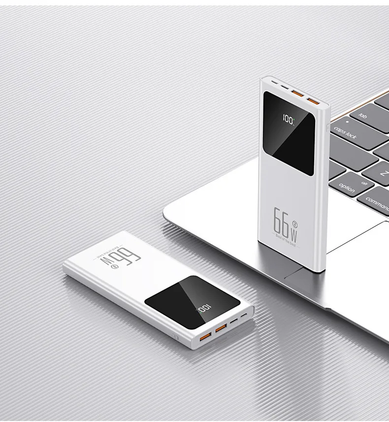 Digital Display ultra Slim 66W 20000mah Power Banks Portable Mobile ...