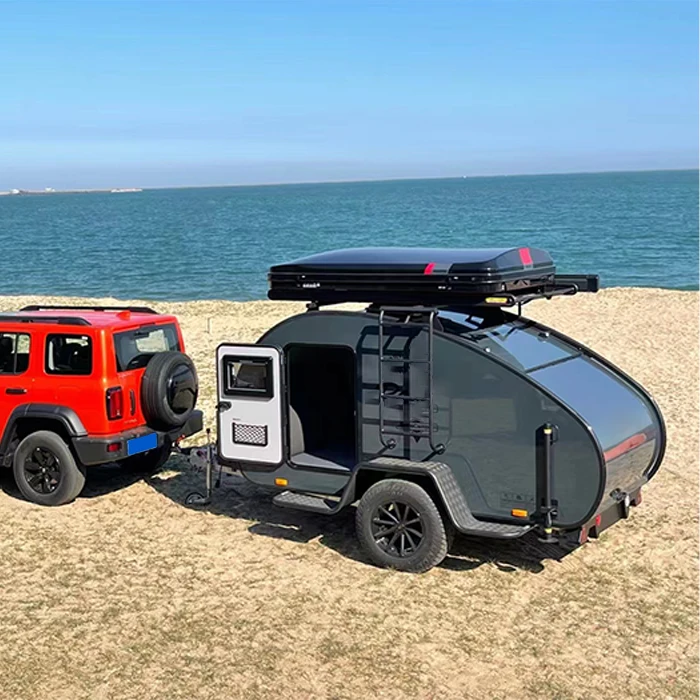 teardrop trailer caravan teardrop camper mini caravan teardrop caravan ...