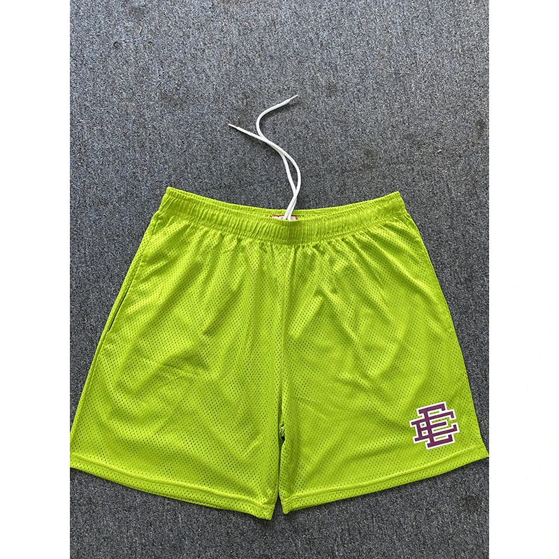Custom Logo Blank Mesh Shorts Ee Eric Emanuel Style Gym Shorts Men Mesh ...