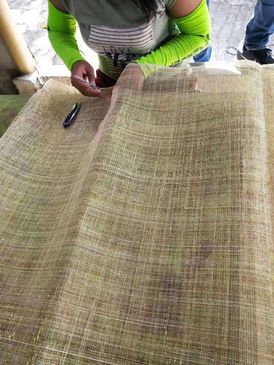 Sinamay Abaca Sinamay Philippine Manila Fiber Made Abaca Cloth Used For ...