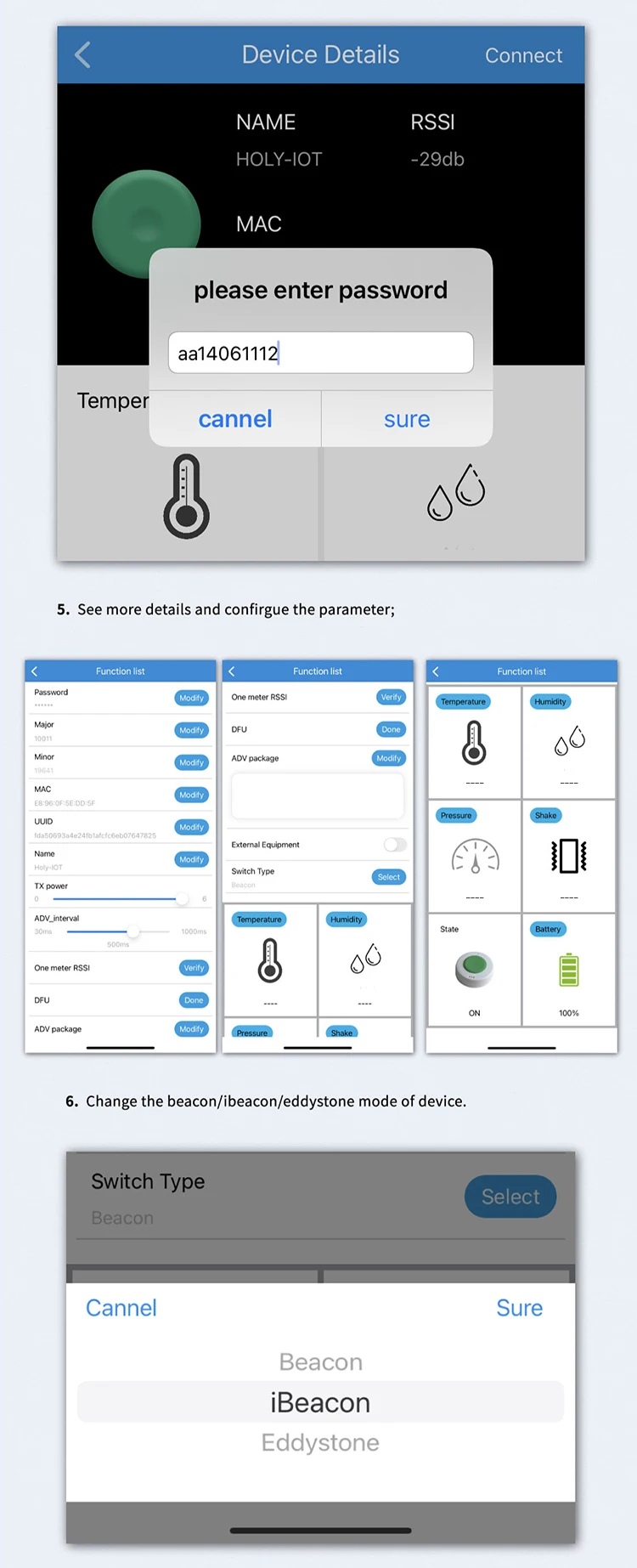 Holyiot 150m Ultra Long Range IP67 Waterproof Outdoor Bluetooth IBeacon ...