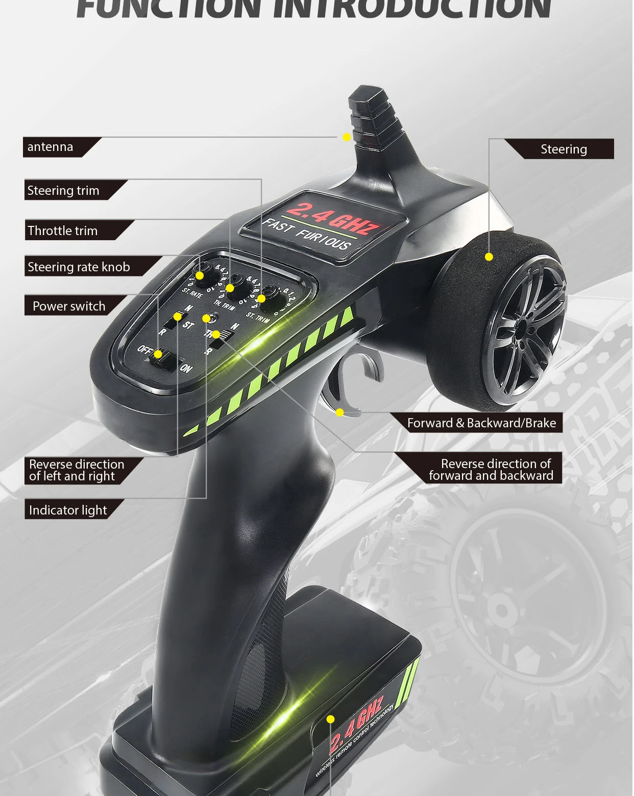 Small Rc Cars Under 100 1/18 4wd 2.4g Off-road Crawler Vehicle Truck ...