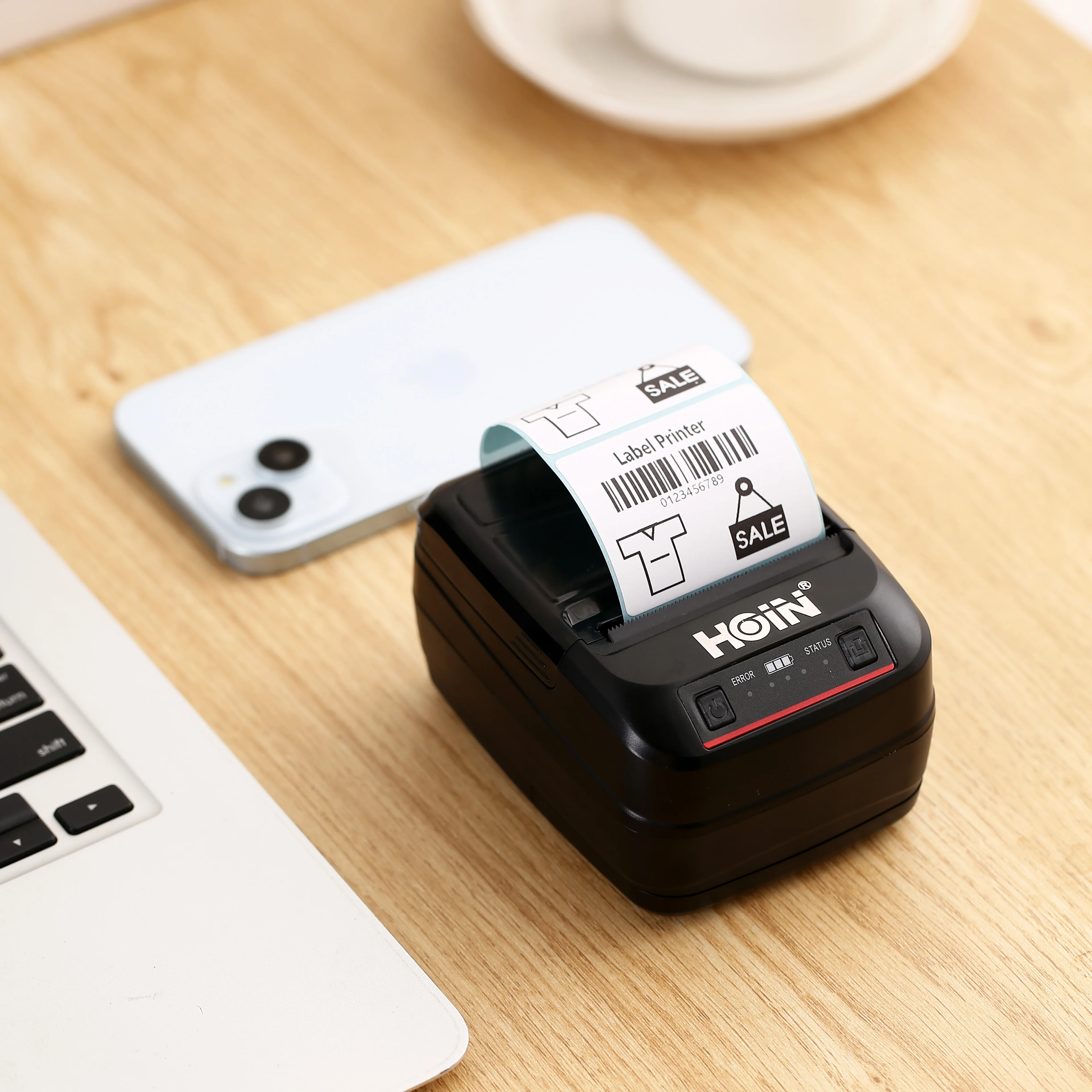 2 Inch Bluetooth Mobile Thermal Label Printer: Support for Labels ...