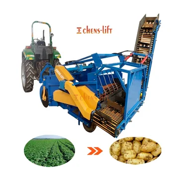 Chinese Potato Harvester For Walking Tractor Automatic To Picking Up ...