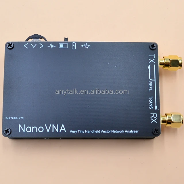 NanoVNA 50KHz~900MHz Nano VNA HF VHF UHF UV Vector Network Analyzer ...