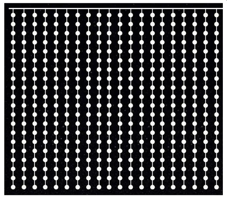 DC5V 12V Addressable RGB LED Curtain String Lights - 400leds