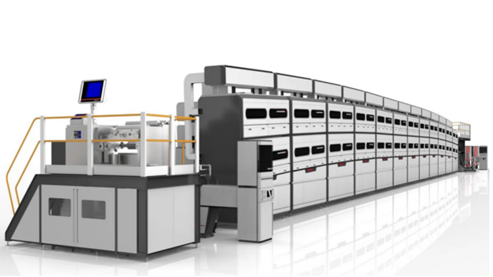 Lithium Ion Battery Continuous Automatic Coating Machine Electrode ...