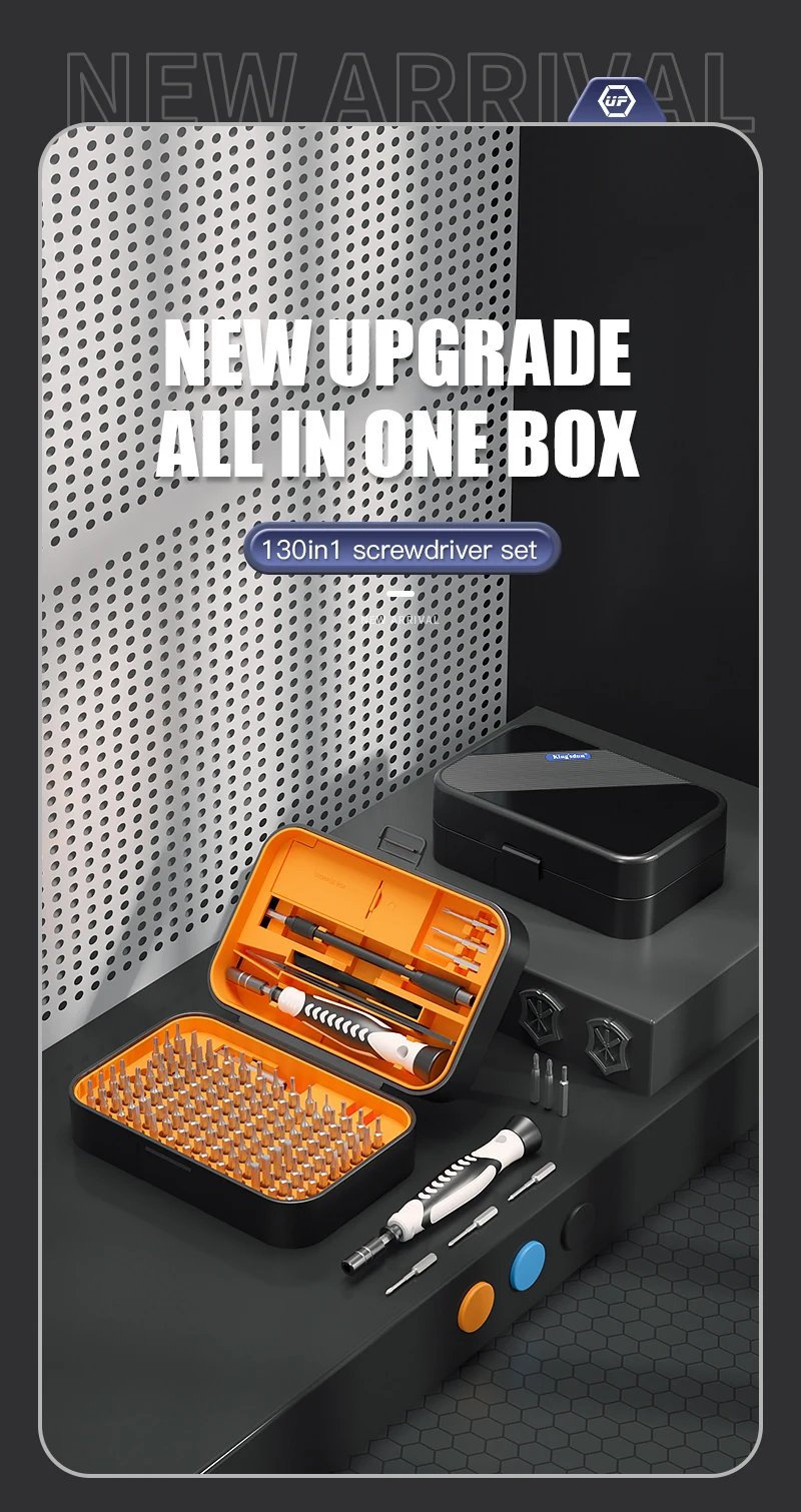 2024 New Precision Screwdriver Set 130 In 1 Electronics Tool Kit With ...