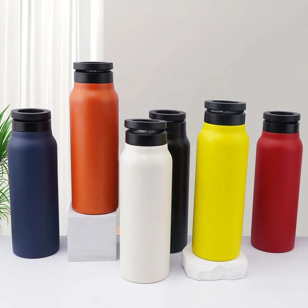 Magsafe Water Bottle 24OZ 710ml Double Wall Steel with Magnetic Ring ...