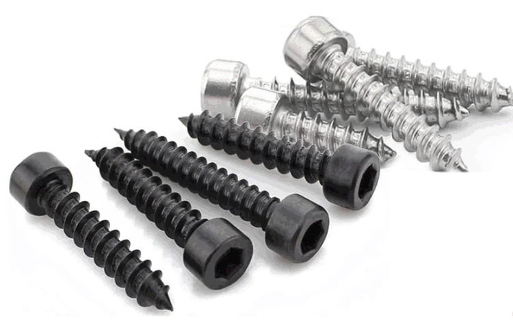 Stainless Steel 316 Hex Socket Head Tapping Screw Hex Socket Allen ...