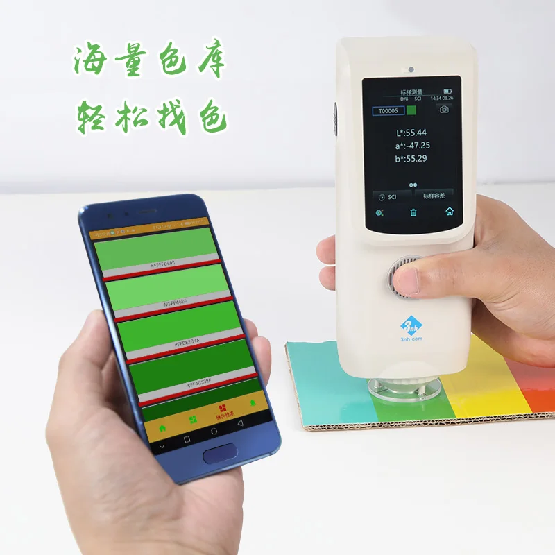 3nh Cr9 Color Analyzer Portable Colorimeter Chroma Meter With Factory ...