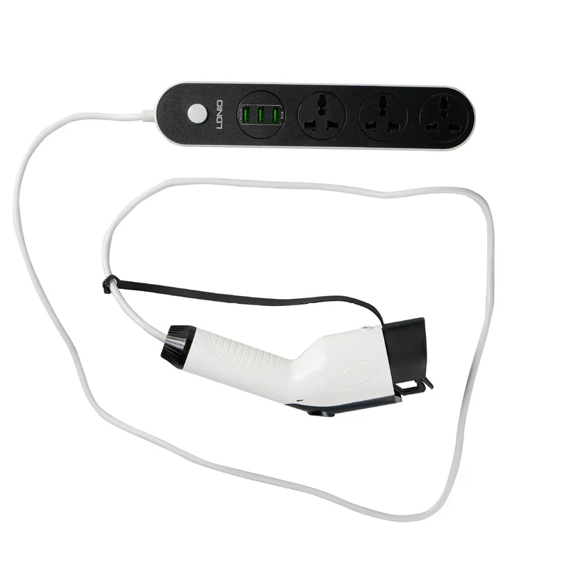 Outdoor Portable Ev Charging Switch Plug American Standard Type1 J1772 ...