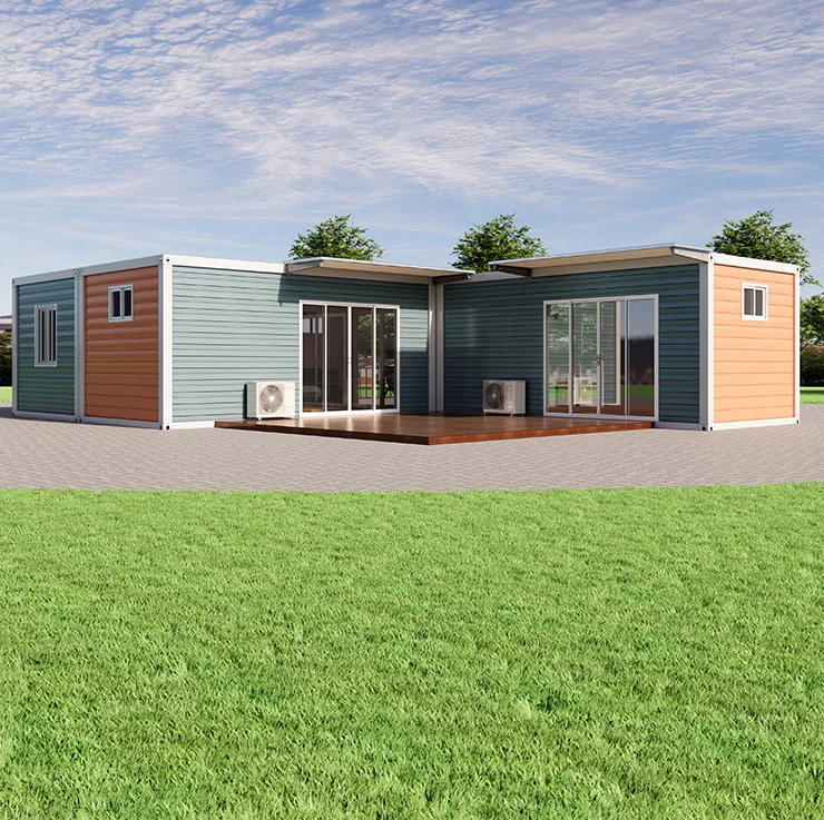 portable prefab buildings flat pack homes prefabricated ready made ...