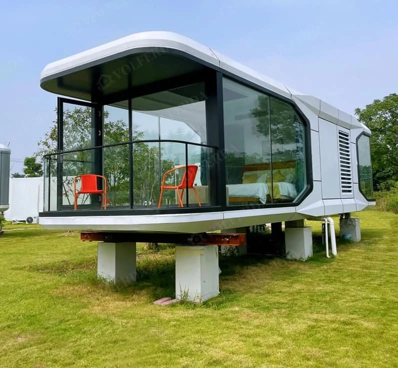 Luxury Modern Prefab Homes Camp Furnatured Space Mobile Integrated Home ...