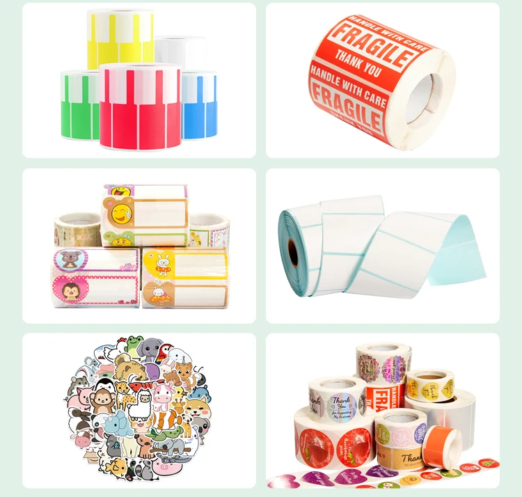 Custom Logo Transparent Packaging Die Cut Stickers Self Adhesive Pvc ...