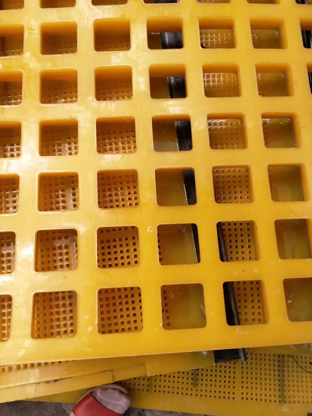 High Elasticity Pu Sieve Plate Polyurethane Flip Flow Screen Mesh for ...