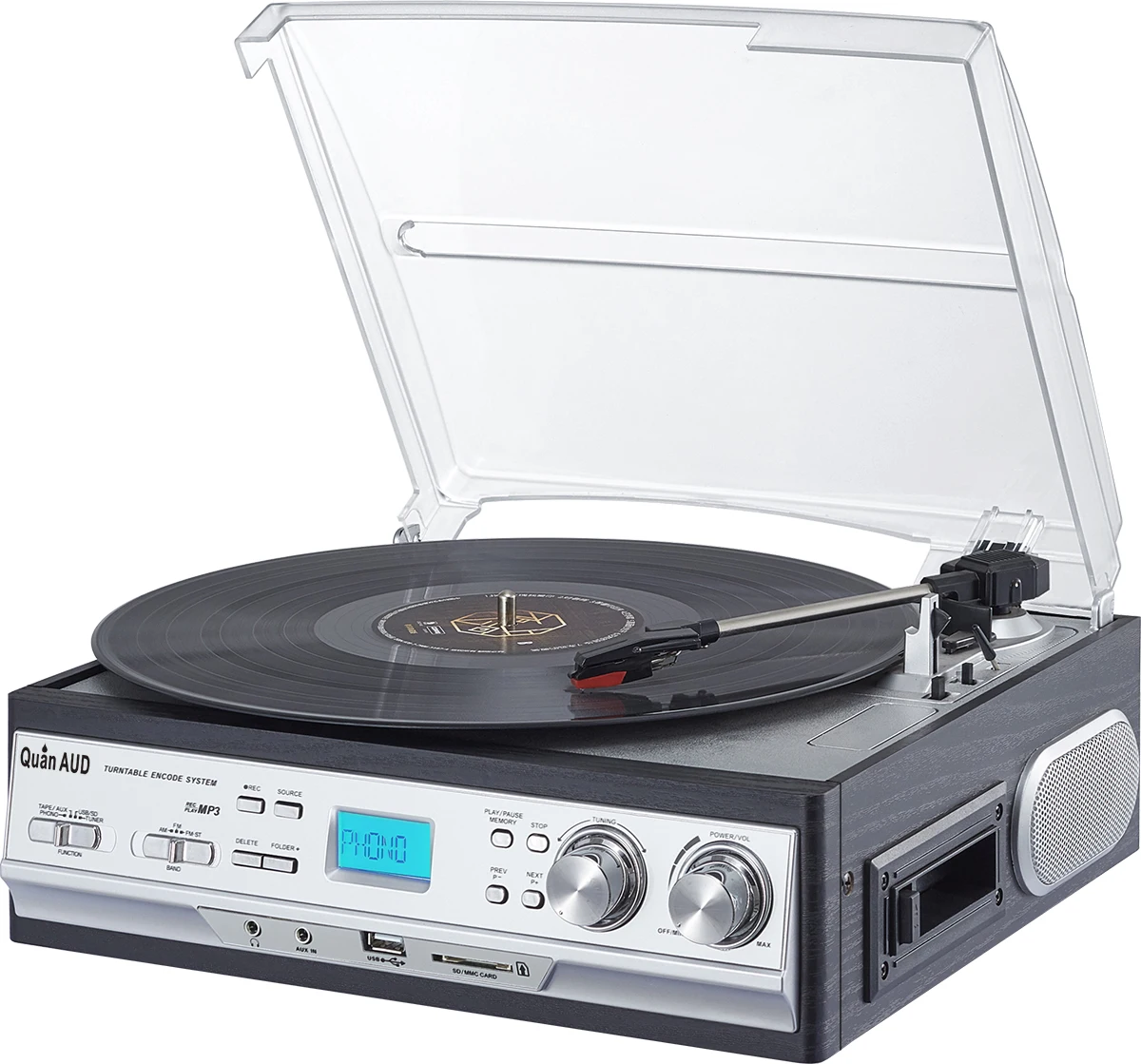 Retro Radio Phonograph Desk Type Gramophone Turntable Vinyl Gramophone ...