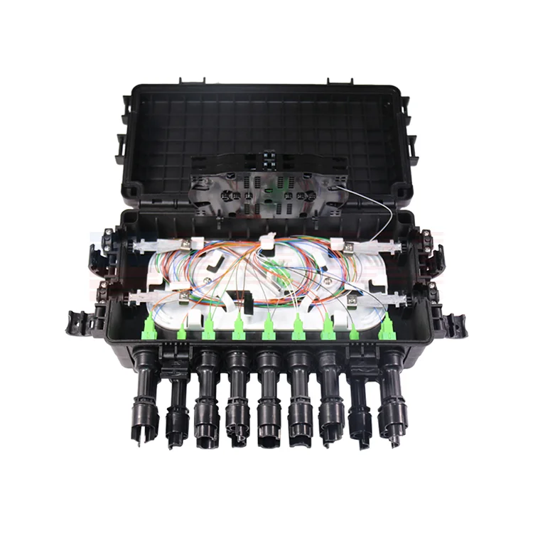 Ftth Electrical Panel Box 16 Core Fiber Distribution Box For Fast ...