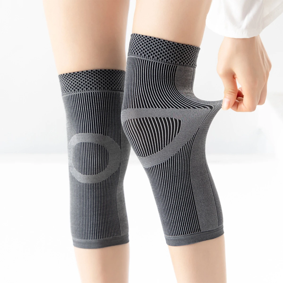 Thin knee pads for men and women Warm air conditioning room knee ...