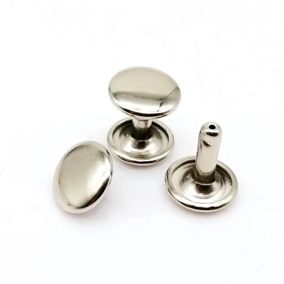Custom Double Cap Rivets 5mm 11mm Stainless Steel Double Cap Rivets ...