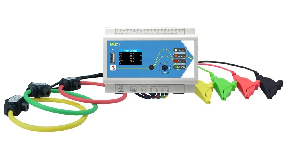 32gb Data Logger Power Quality Metre Analyzer Three Phase Electrical ...