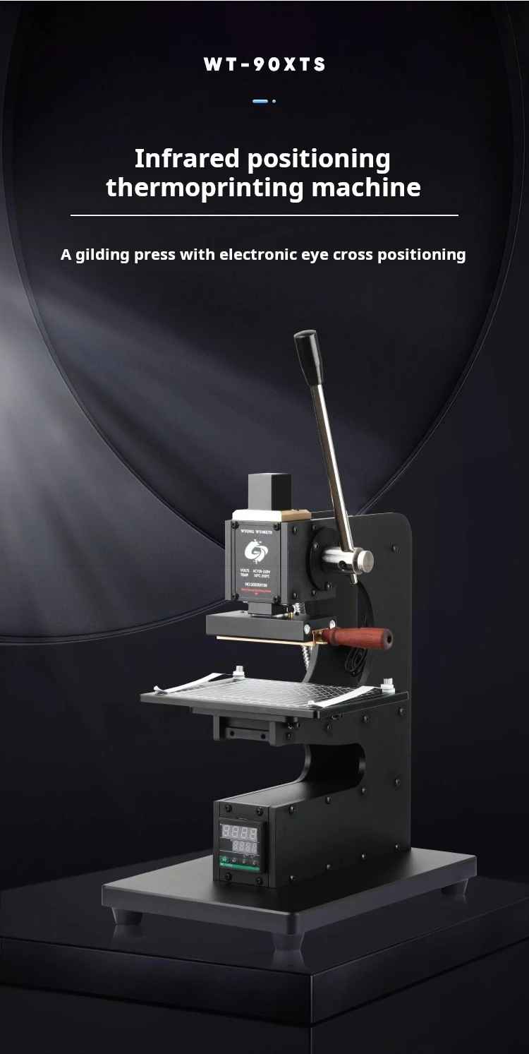 Manual Hot Foil Stamping Machine for Leather Crafts Custom Logo ...