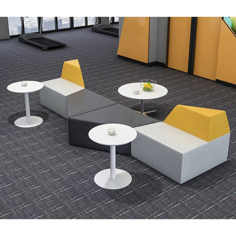 School Library Office Rest Area Stool Bookshelf Community Reading Room ...