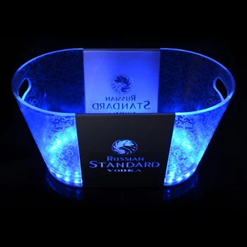 12 L Ciroc Rechargeable Led Lighted Up Plastic Ice Bucket - Buy Larger ...