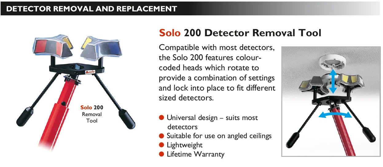 Impa 331072B Detector Removal Tool SOLO 200 - Efficient & Reliable