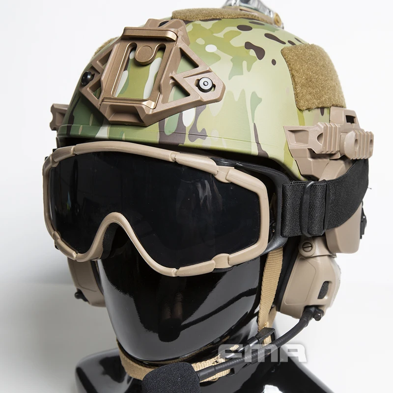 FMA SI Ballistic Goggle Helmet Mount Version Manufacturers Custom ...