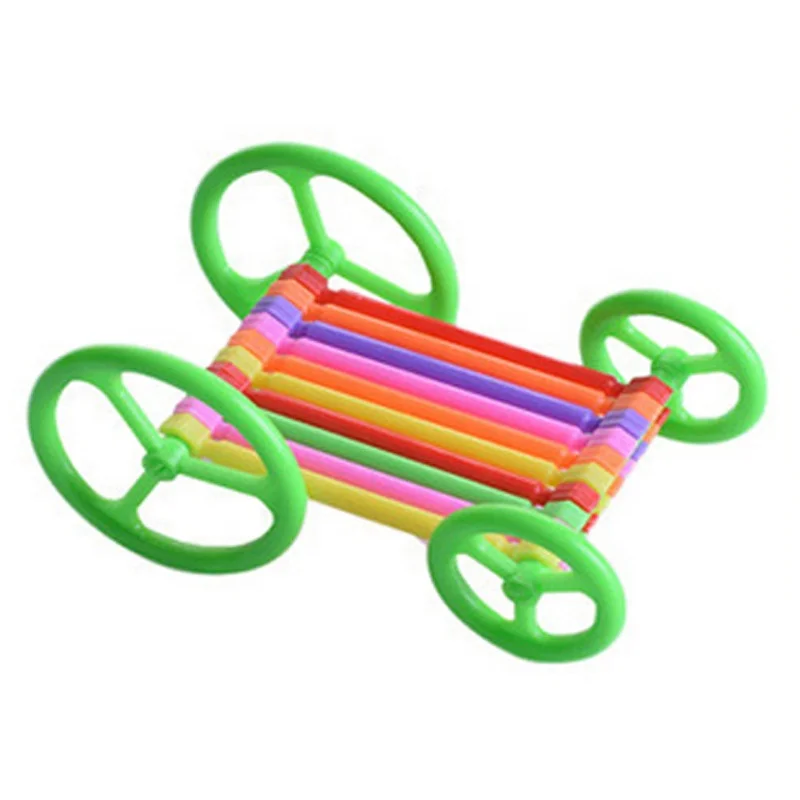 Children s Educational Toys Puzzle Toy Children Assembled Educational Toys Plastic Building Blocks Smart Sticks