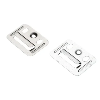 Wall Cladding Clip,Wpc/pvc/uv Wall Panel Connect Stainless Metal Clip ...