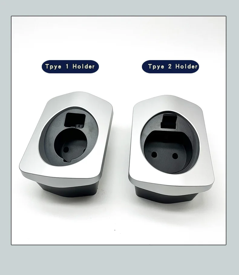Iec 62196 Type 2 Ev Plug Holder For Electric Vehicle Type 2 Ev Charging ...