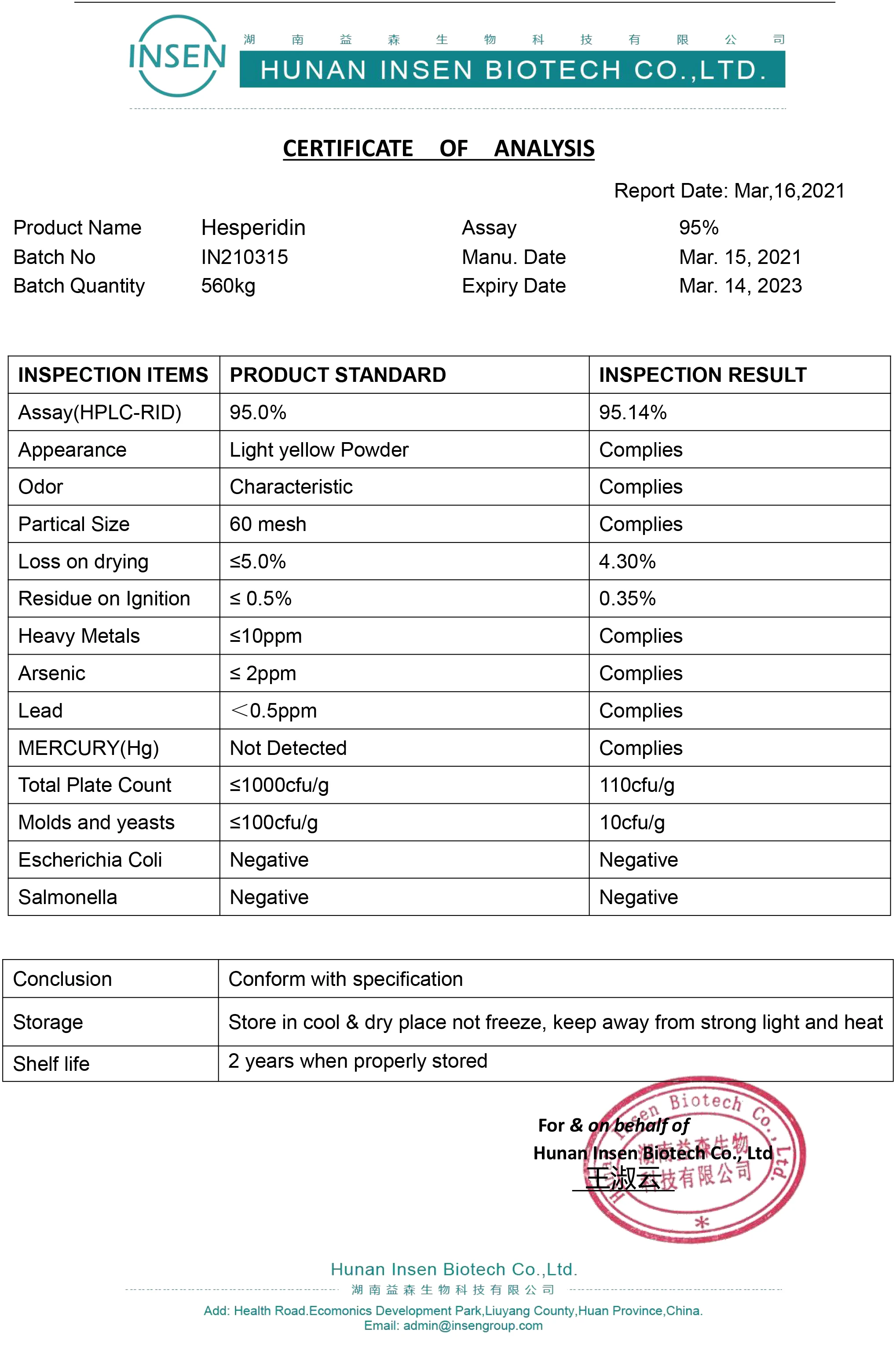 Pure Natural Hesperidin Powder - Bitter Orange Extract