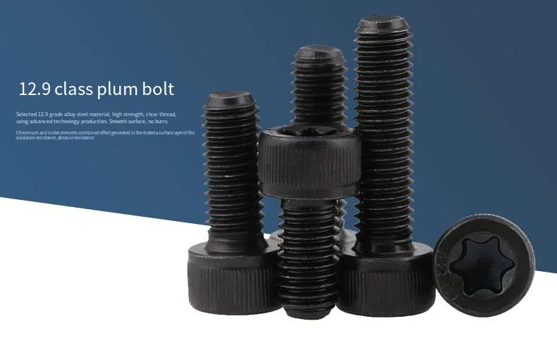 Cylindrical Security Torx Screw Head Bolt Plum Blossom Bolt - Buy Plum ...