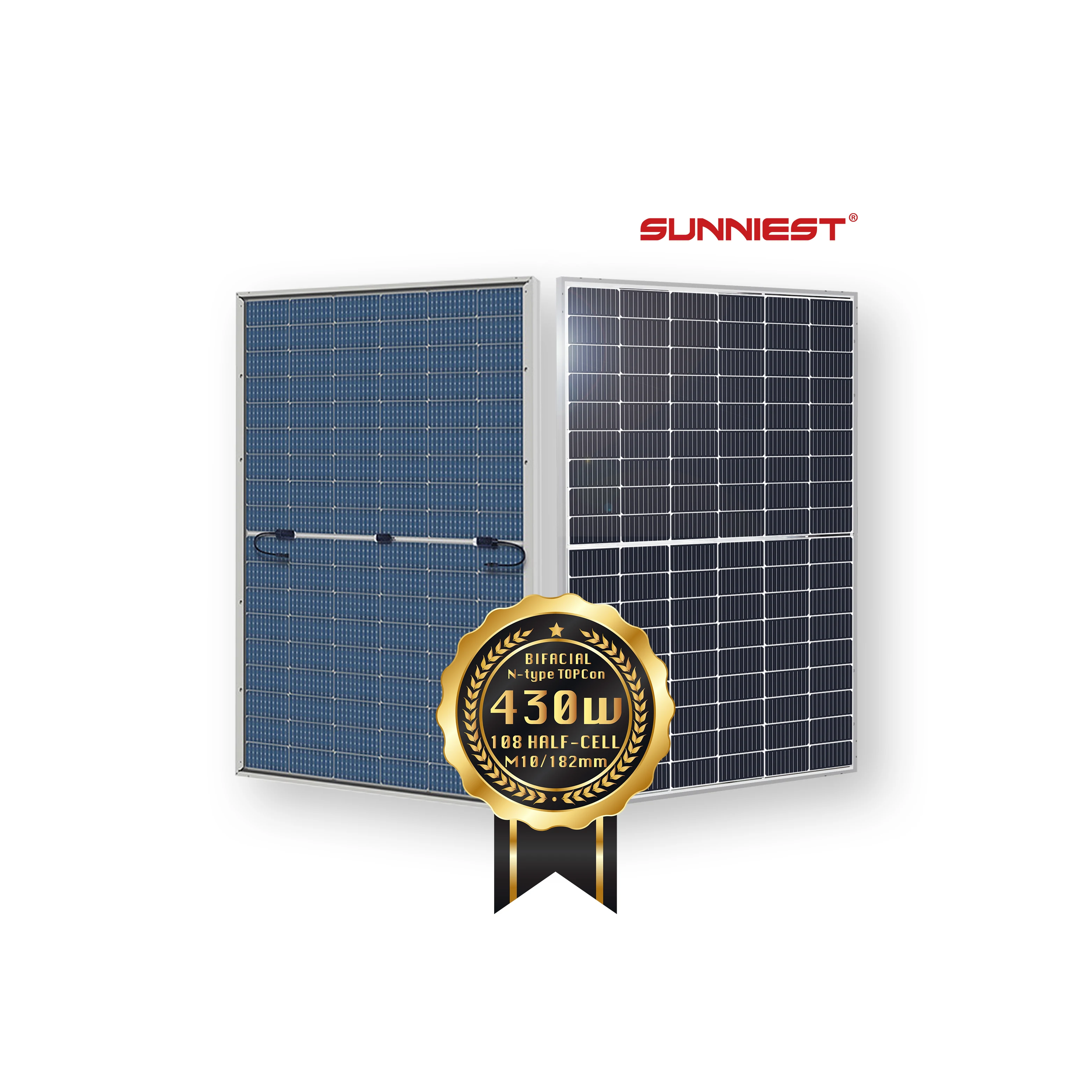 Bipv Durable High Efficiency Topcon Module Double Glass Manufacturer ...