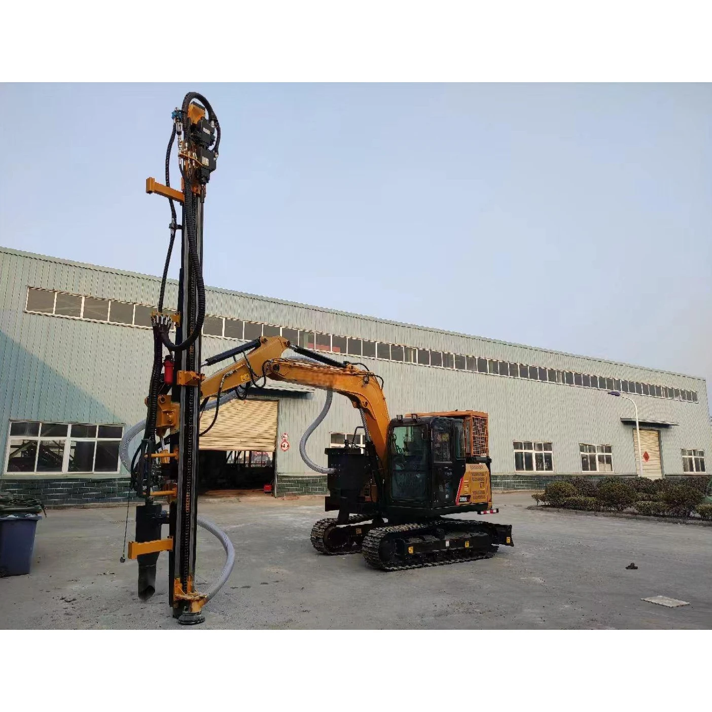 Kapuro Dth Hydraulic Rock Drill Rig Surface Mine Blast Hole Drill ...