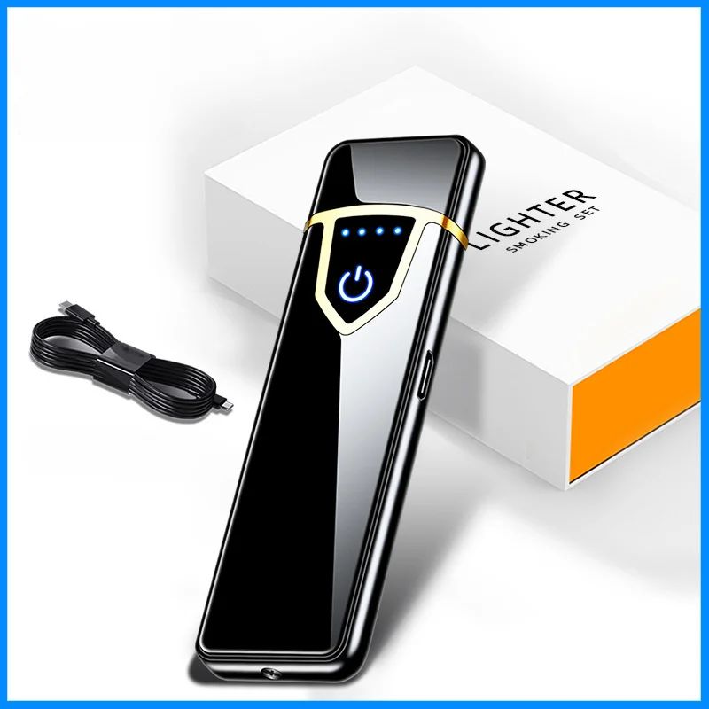 New Usb Charging Lighter Touch Screen Electronic Cigarette Lighters ...