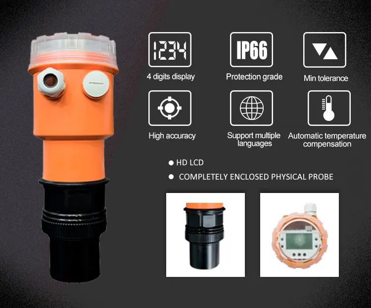 RS485 Ultrasonic Water Tank Level Sensor - Precision & Reliability