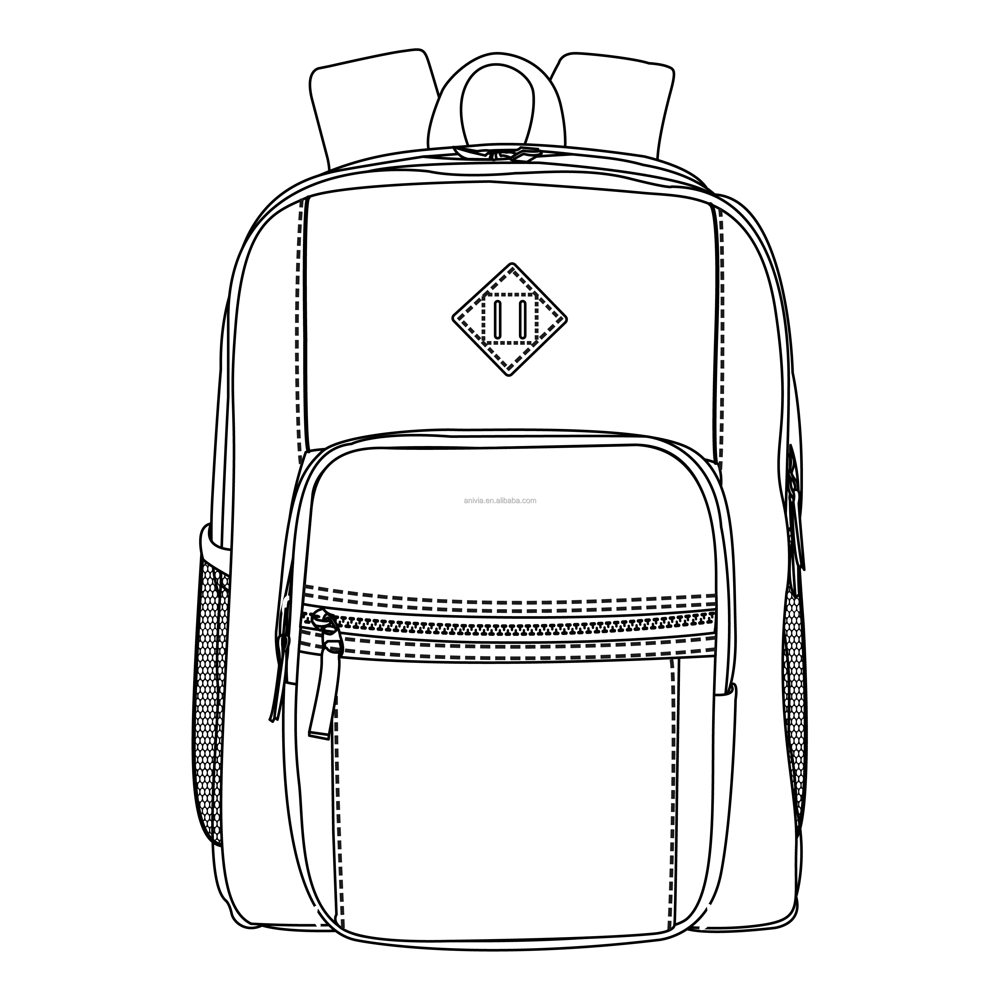 Booksack - Durable, Waterproof, and Customizable Backpack