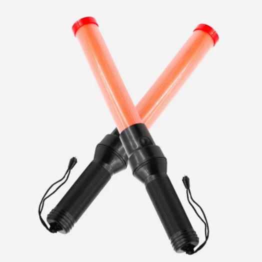 Rechargeable LED Flashlight Traffic Marshalling Wand Baton
