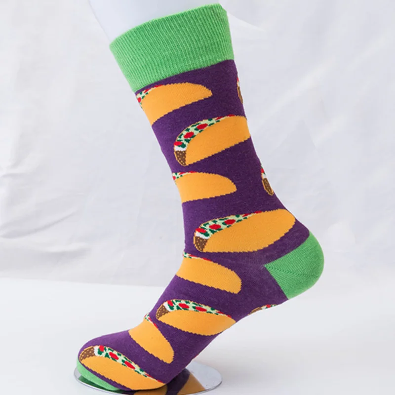 Funny Cute Fruit Food Animal Sock for Women - Premium Cotton