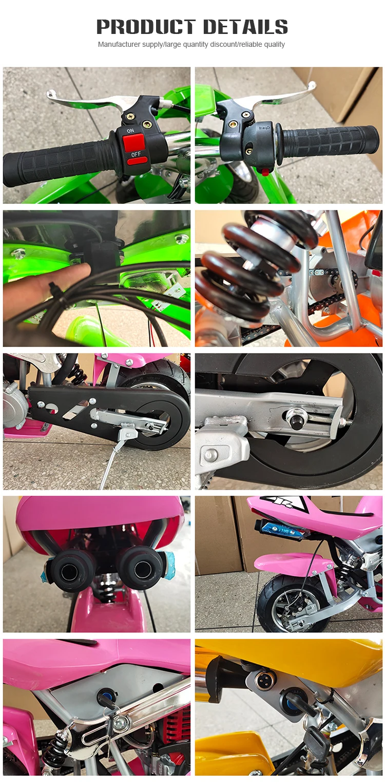 49 Cc Two-stroke Gasoline Engine Motorcycle Toy Plaything Knickknack ...