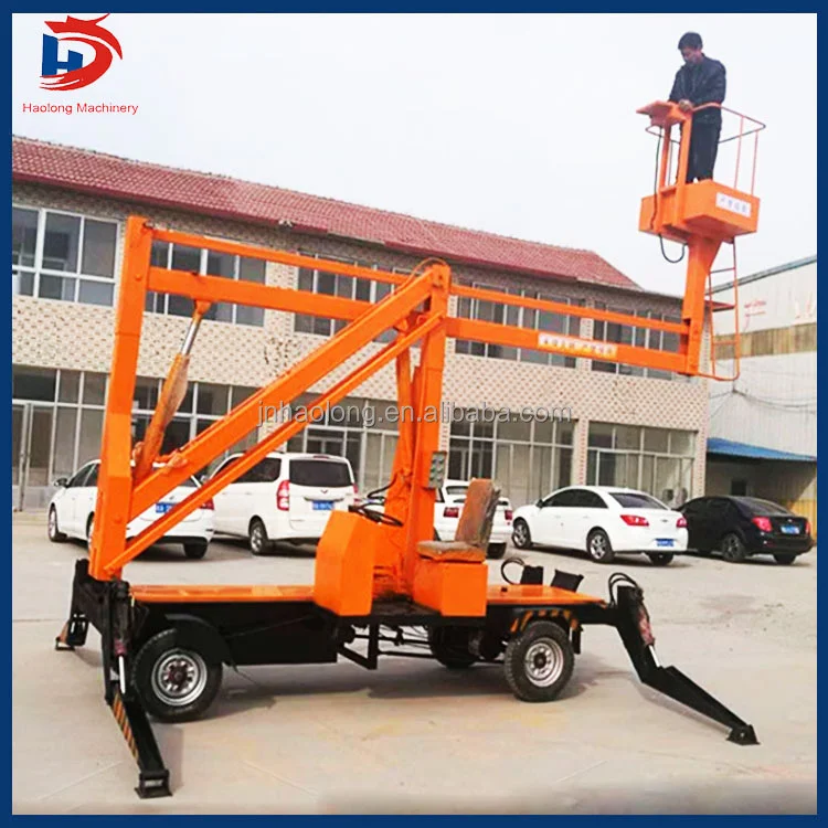 Curved Arm Lifting Platform,Mobile Telescopic Arm Lift Self Operated ...